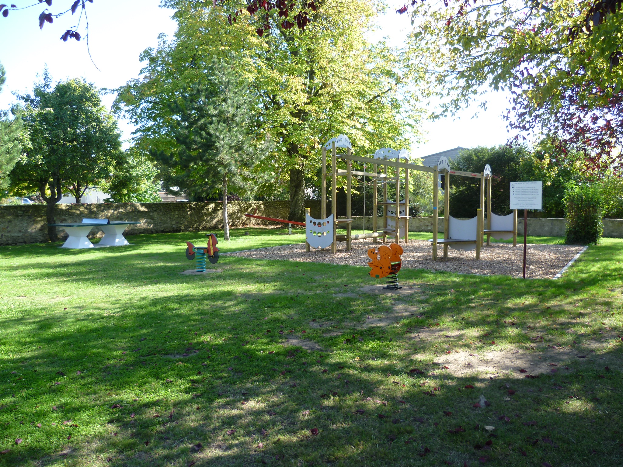 Aire de pique-nique - Parc Mairie